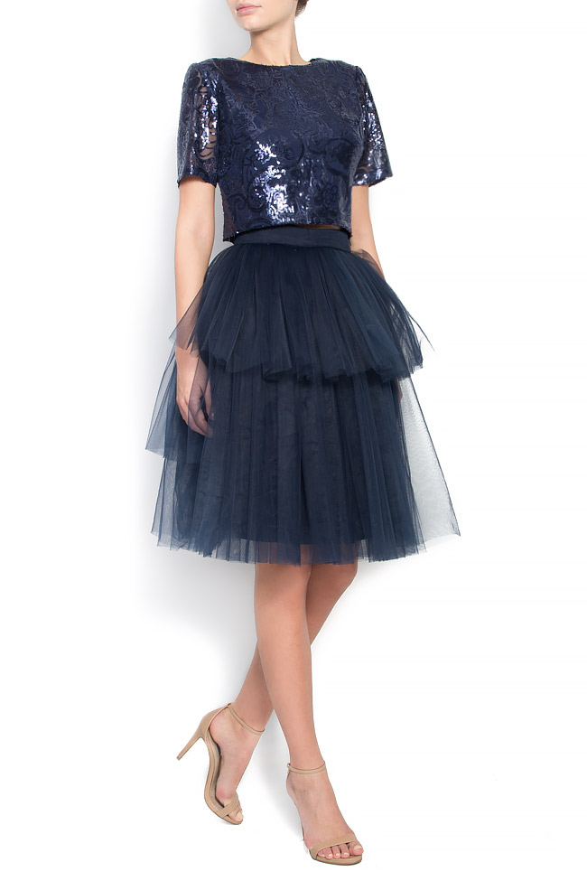 Kiki Dumitrescu | Top din paiete | WE LOVE COUTURE